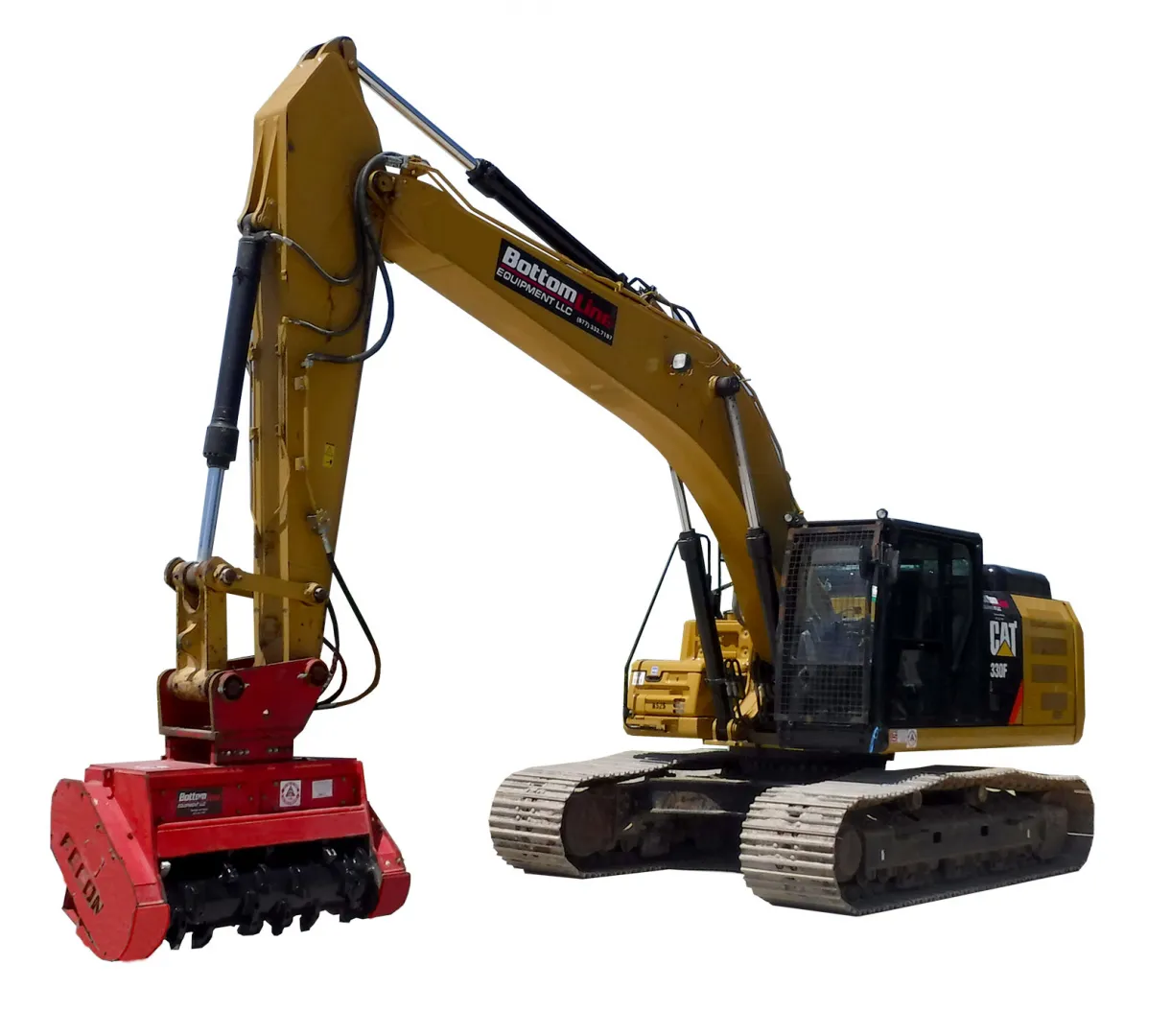 Fecon Excavator Mulching Attachment | Bottom Line Equipment