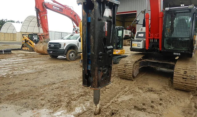 Hydraulic Concrete Breakers | Bottom Line Equipment