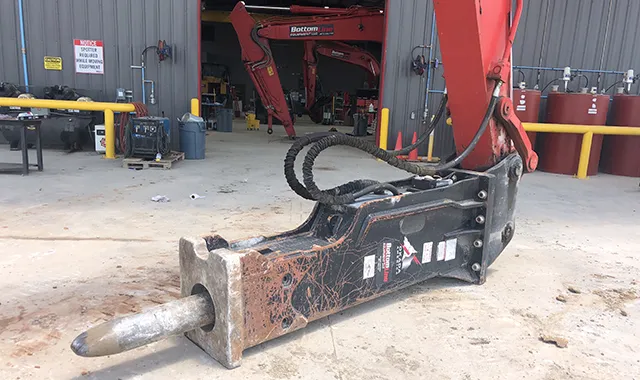 Hydraulic Concrete Breakers | Bottom Line Equipment