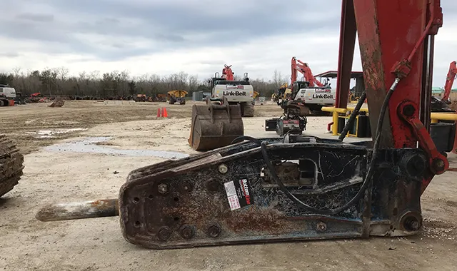 Hydraulic Concrete Breakers | Bottom Line Equipment