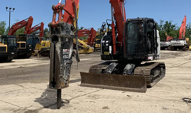 Hydraulic Concrete Breakers | Bottom Line Equipment