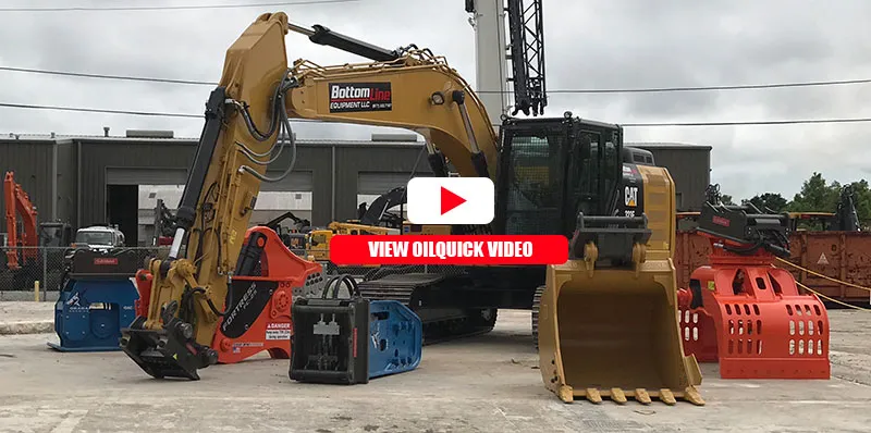OilQuick Automatic Coupler | Bottom Line Equipment