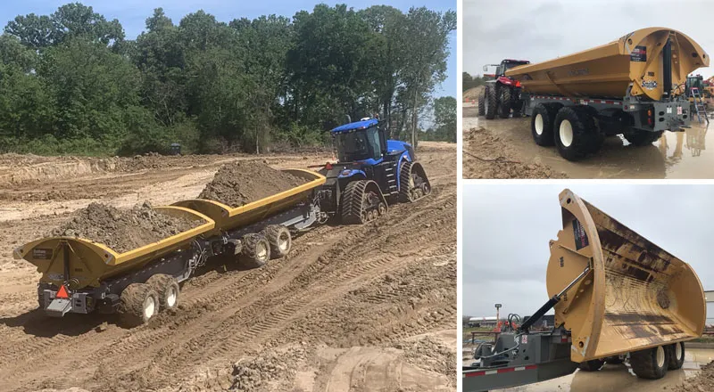 Side Dump Trailers - Bottom Line Equipment